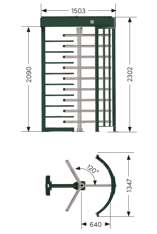 Turnstiles and swing gates | Vacal